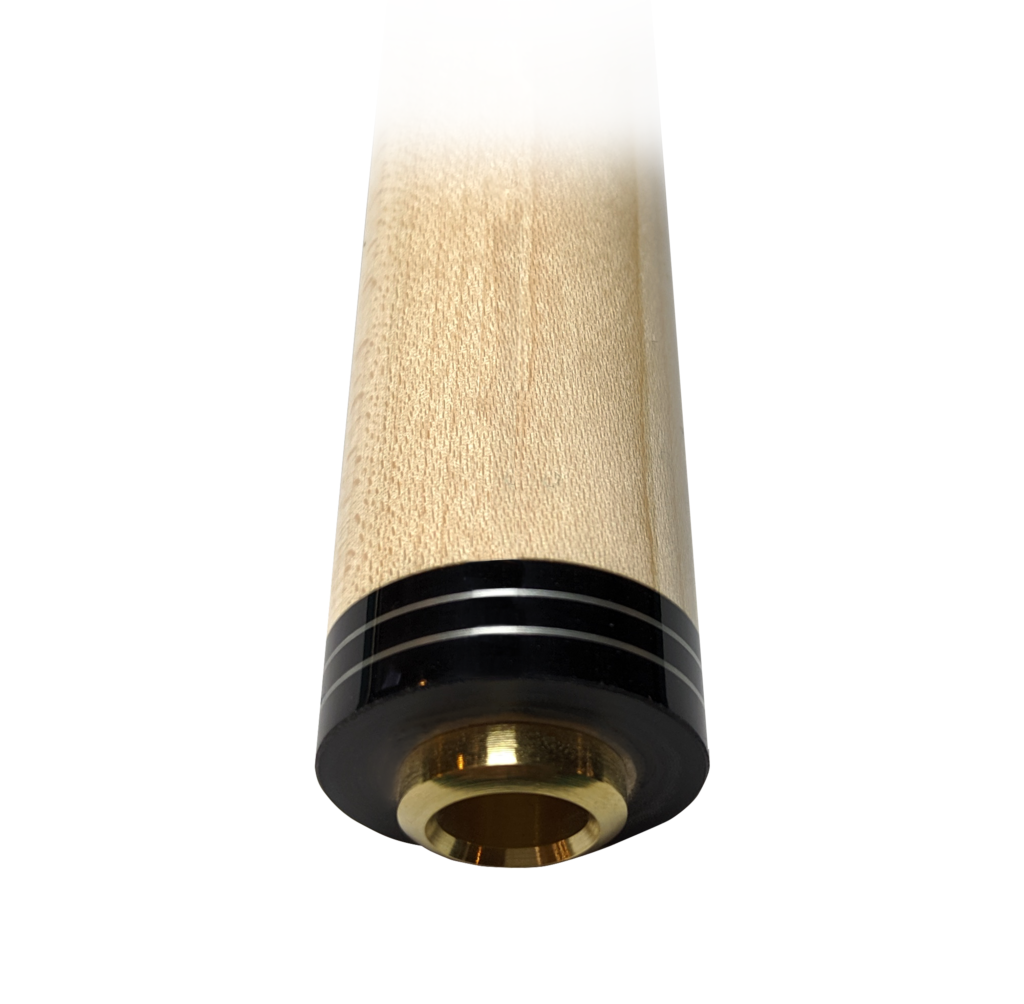 Double Ring Piloted .850 Maple Shaft - Pechauer Custom Cues